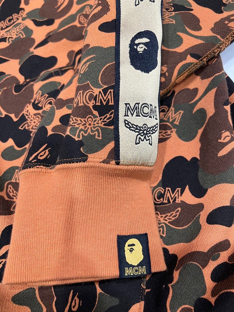 Bape x MCM, Men's Fashion, Coats, Jackets and Outerwear on Carousell