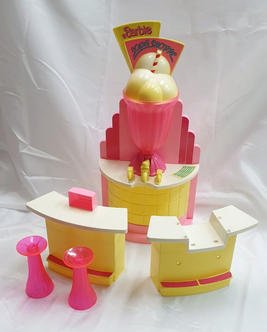 BARBIE Soda Shoppe, Hobbies & Toys, Toys & Games on Carousell