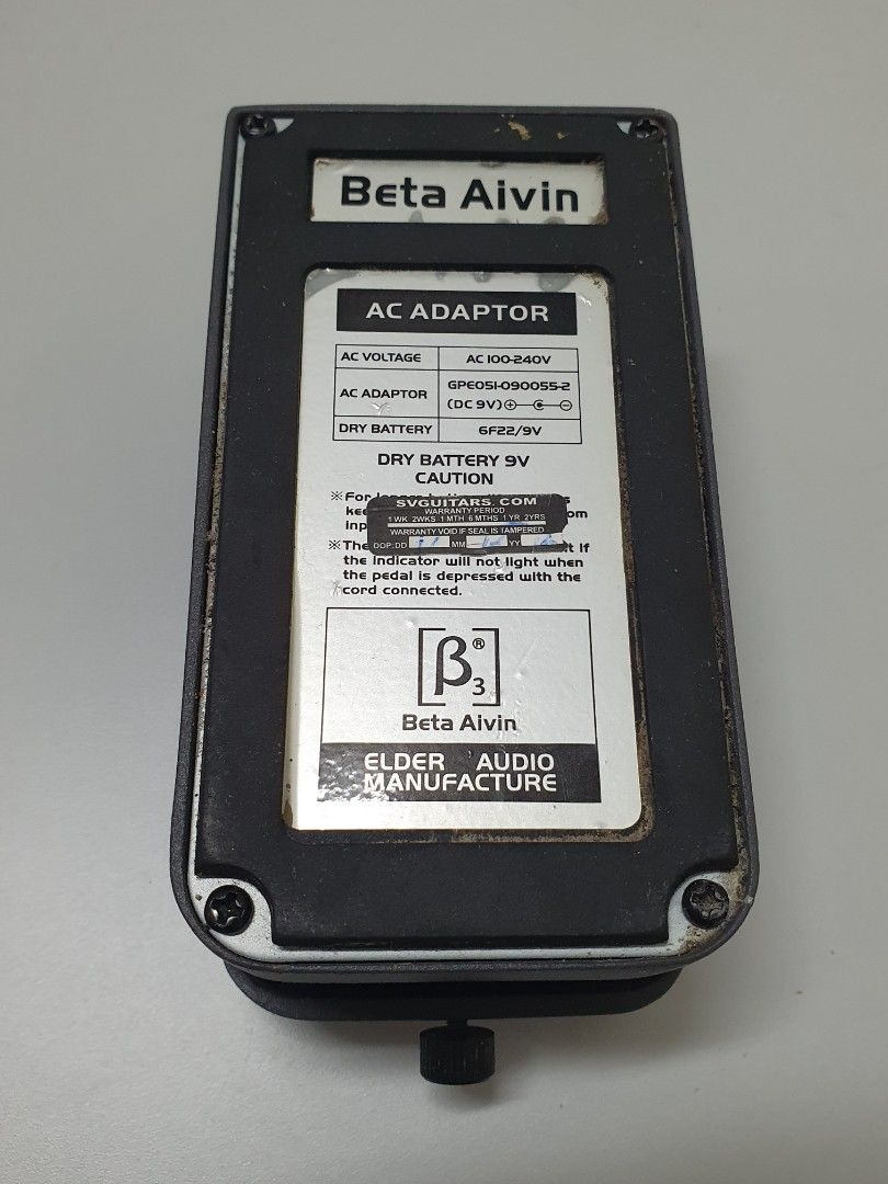 Beta Aivin Digital Delay DD-2, Hobbies & Toys, Music & Media, Musical ...