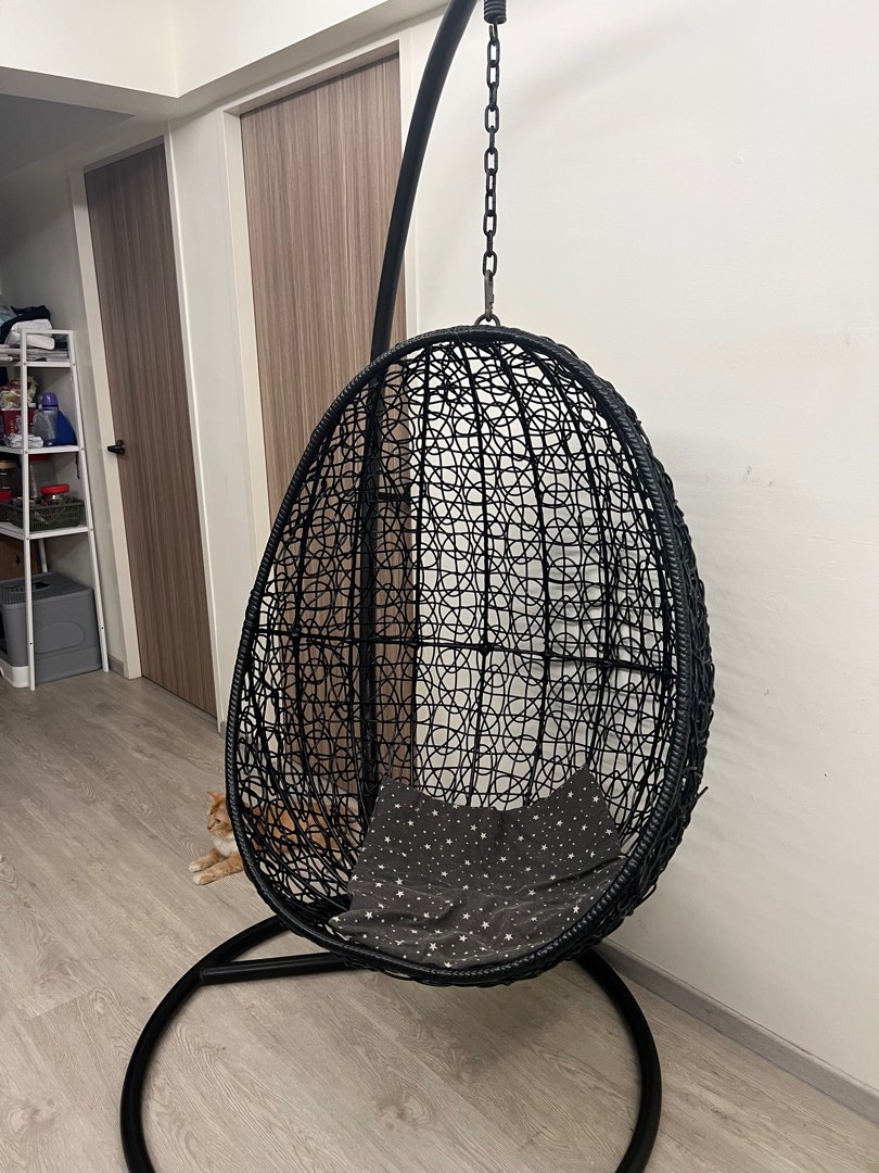 Bird nest swing chair, Furniture & Home Living, Furniture, Chairs on ...