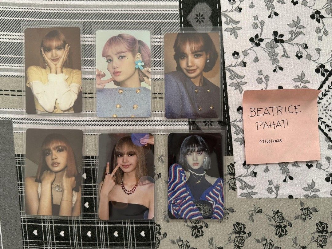 Blackpink Photocards / Lisa Photocards, Hobbies & Toys, Memorabilia ...
