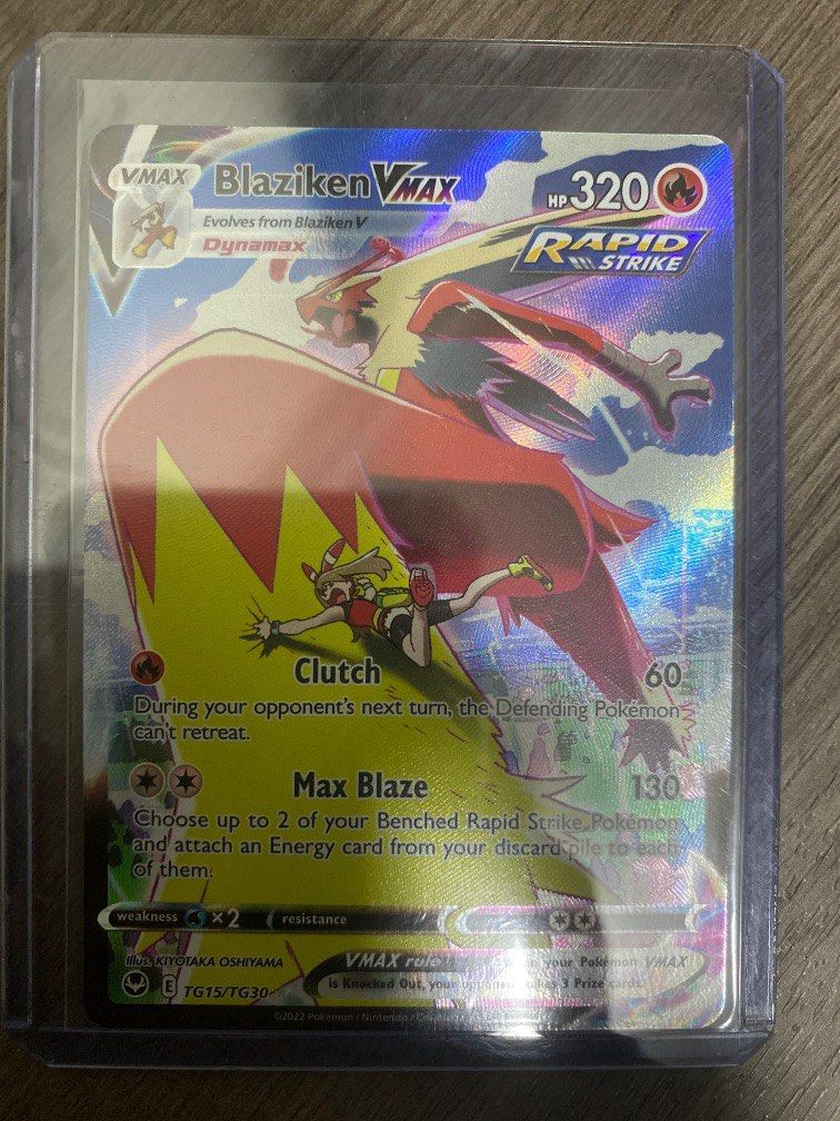 Blaziken Vmax, Hobbies & Toys, Toys & Games on Carousell