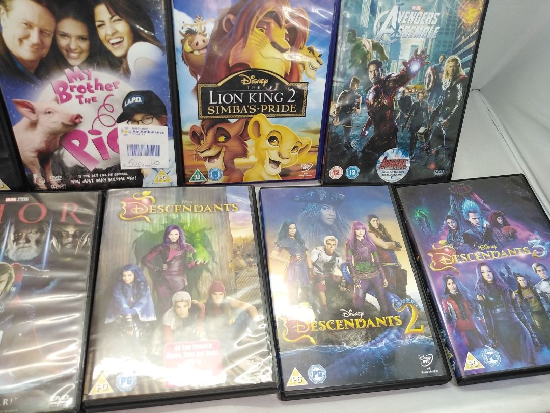Blockbuster & classic DVD movies for kids with Disney & Marvel movies ...