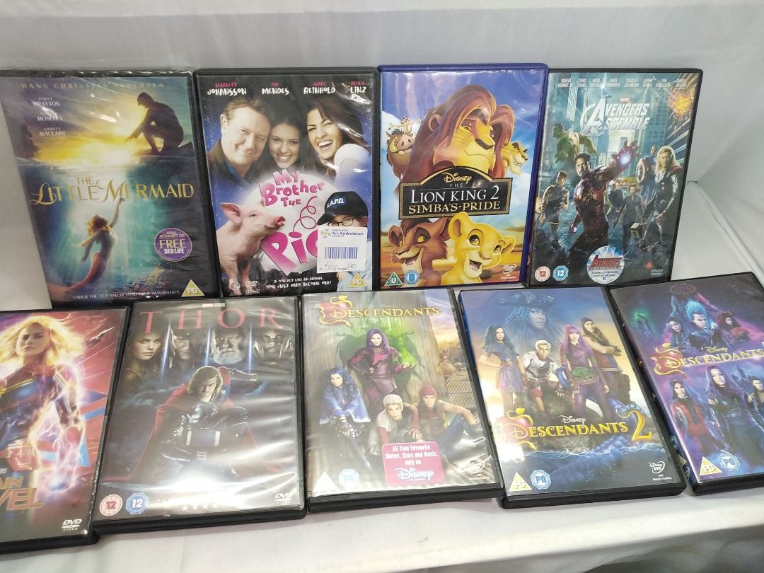 Blockbuster & classic DVD movies for kids with Disney & Marvel movies ...