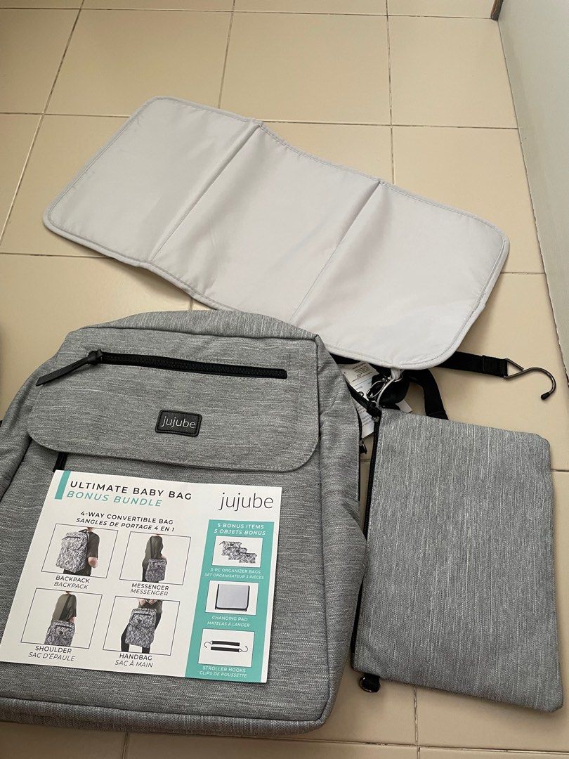 Brand New Jujube Core Convertible Diaper Bag, Babies & Kids, Going Out ...