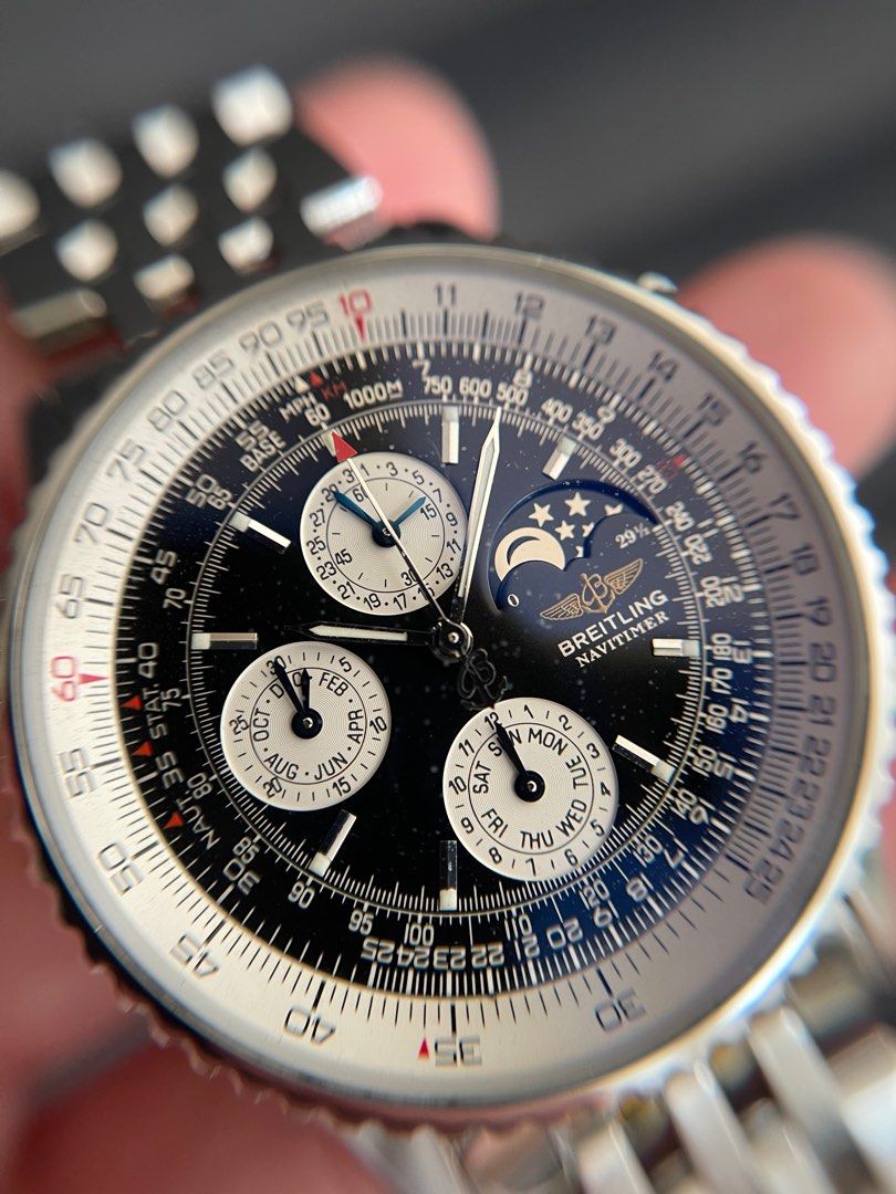 Breitling Navitimer 1461C Perpetual calendar chronograph moonphase ...