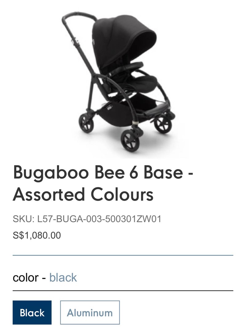 Bugaboo bee 6 - completely new one, Babies & Kids, Going Out, Strollers ...