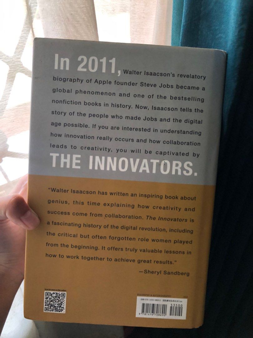 Buku The Innovators - Walter Issacson (English Version) Buku Import ...