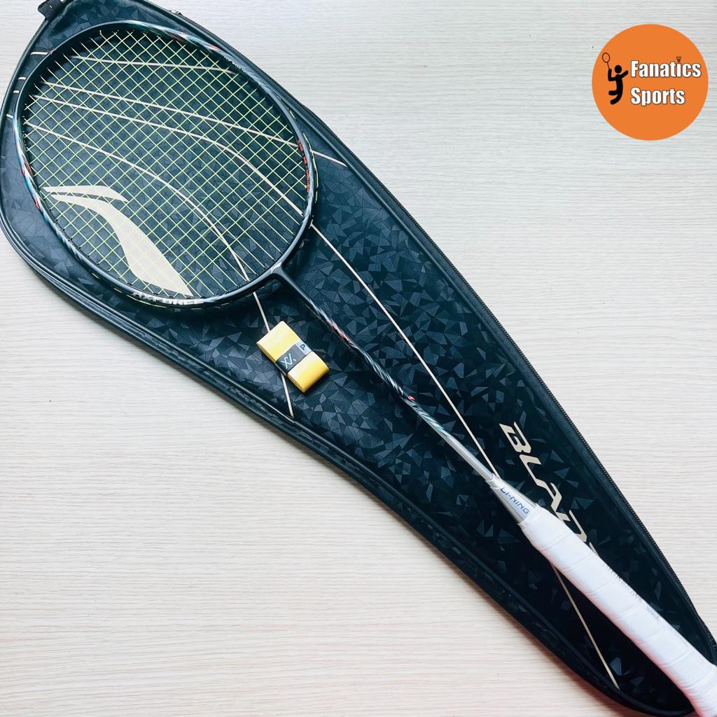 [Bundle] Brand New Li Ning Axforce 70 5U G6 Badminton Racket strung ...