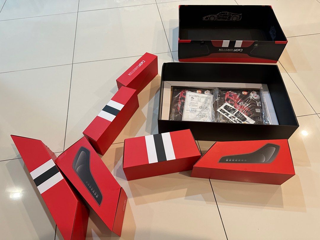 CADA Remote Control Ferrari ( Lego compatible), Hobbies & Toys, Toys ...