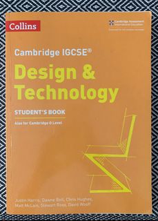 Cambridge IGCSE and O Level Design and Technology Textbook, Hobbies ...
