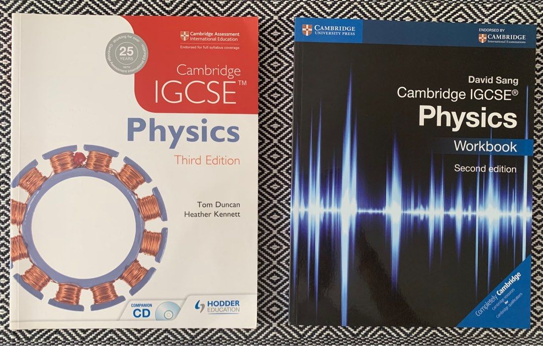 Cambridge Igcse Physics Textbook And Workbook Hobbies And Toys Books And Magazines Textbooks On