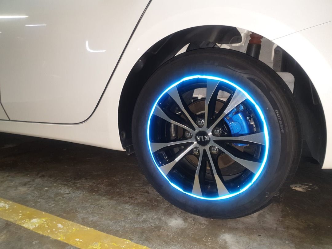 Car Rims Reflective Tape - 3M Reflective Sticker 2023 [4 Colours to ...