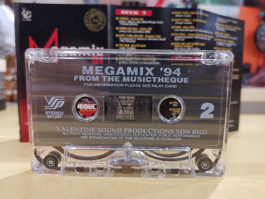 (Cassette) MEGAMIX '94 From The Musictheque, Hobbies & Toys, Music & Media, CDs & DVDs on Carousell