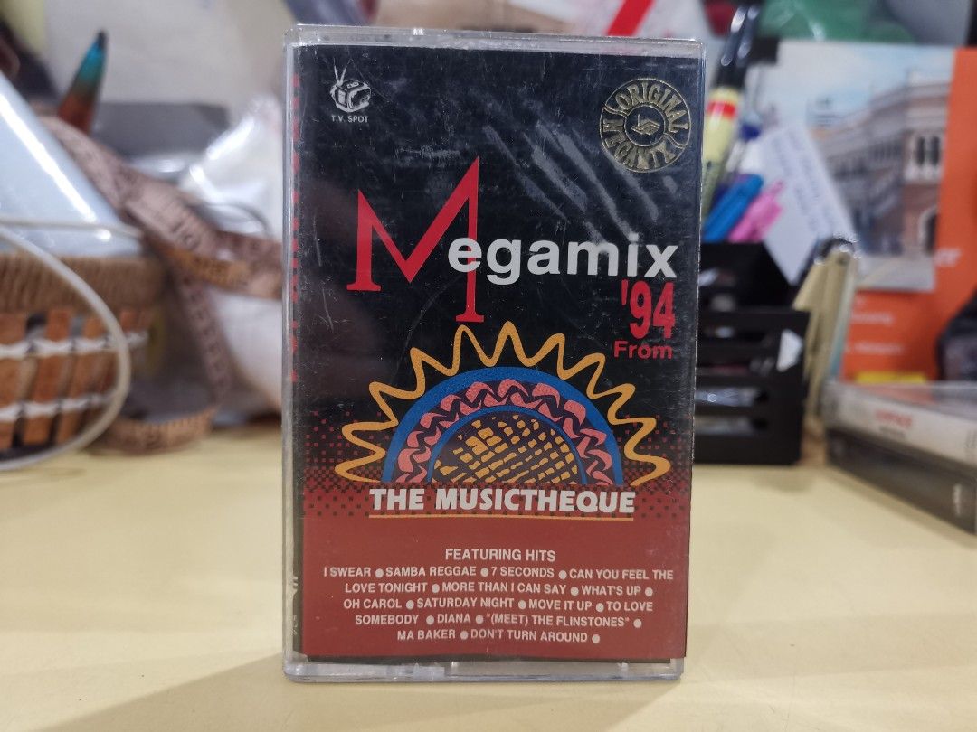 (Cassette) MEGAMIX '94 From The Musictheque, Hobbies & Toys, Music & Media, CDs & DVDs on Carousell