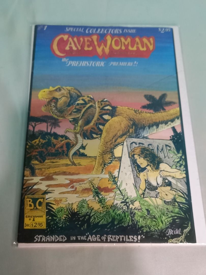 Cavewoman #1 The Prehistoric Premiere Special Collectors Issue by Budd and Basement Comics ...
