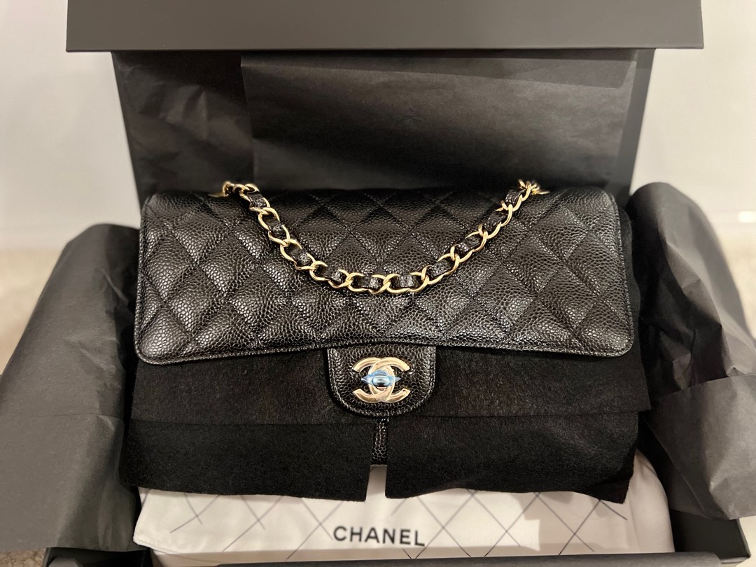 Chanel Classic Medium, Luxury, Bags & Wallets on Carousell