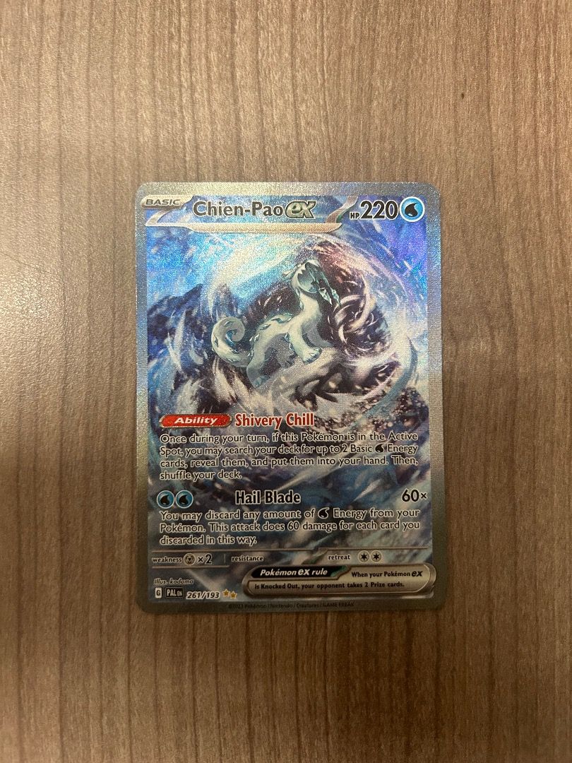 Chien-Pao EX SAR, Hobbies & Toys, Toys & Games on Carousell