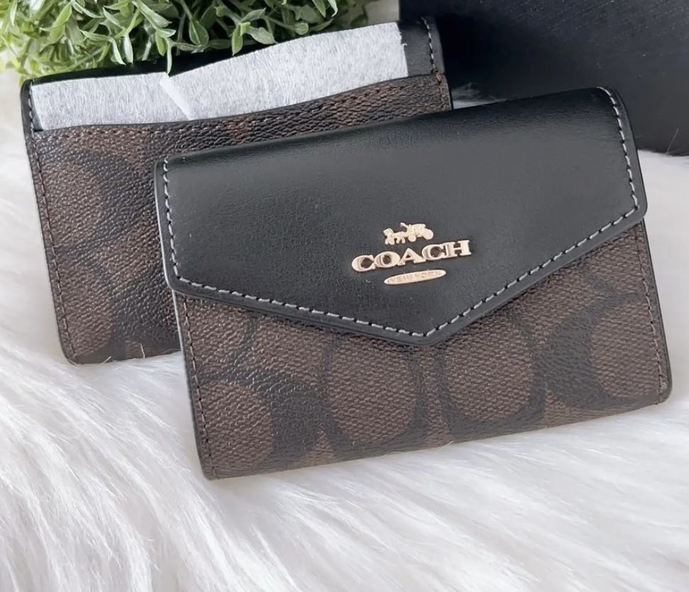 Coach Flap Wallet on Carousell