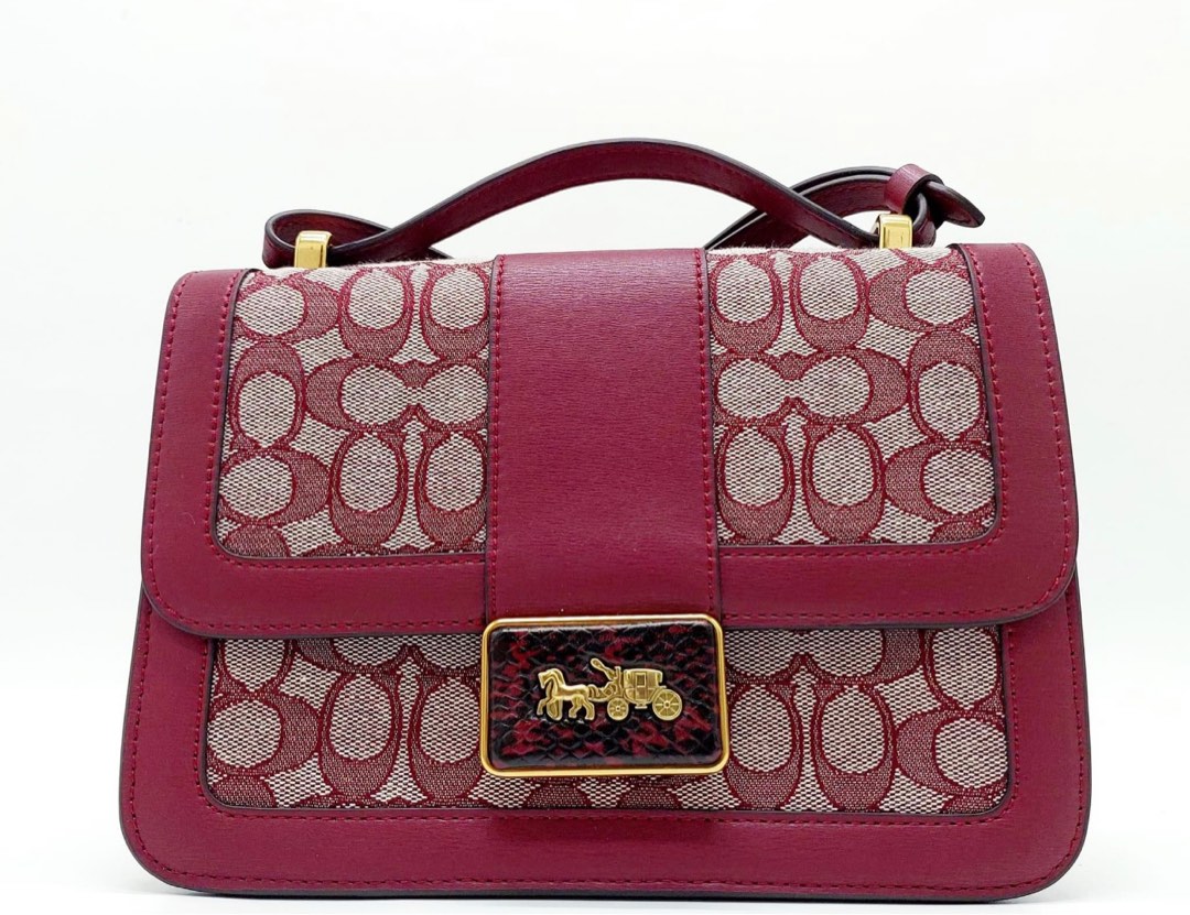 Coach Two-Way Bag, Luxury, Bags & Wallets on Carousell
