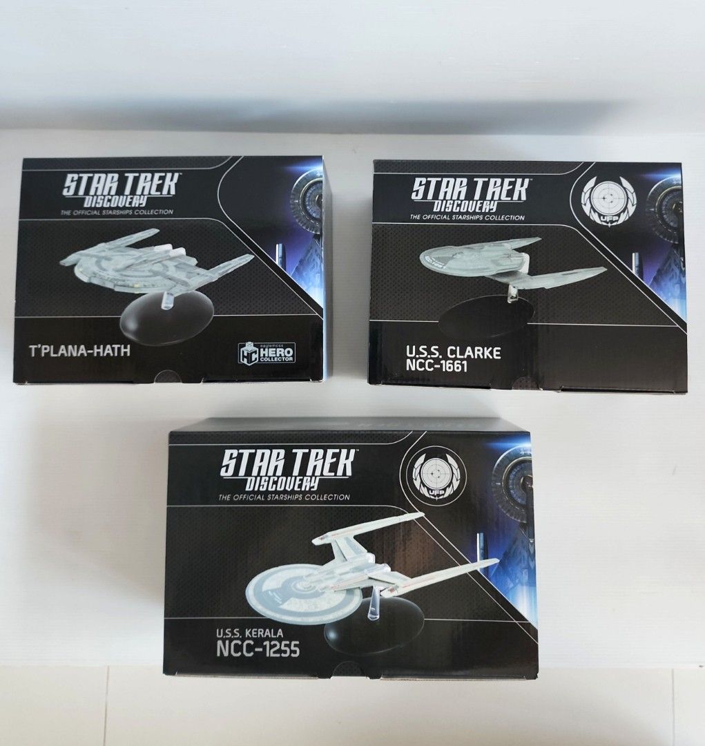 //Combo sets// Engelmoss Star Trek Collection USS T'Plana-Hath/USS ...
