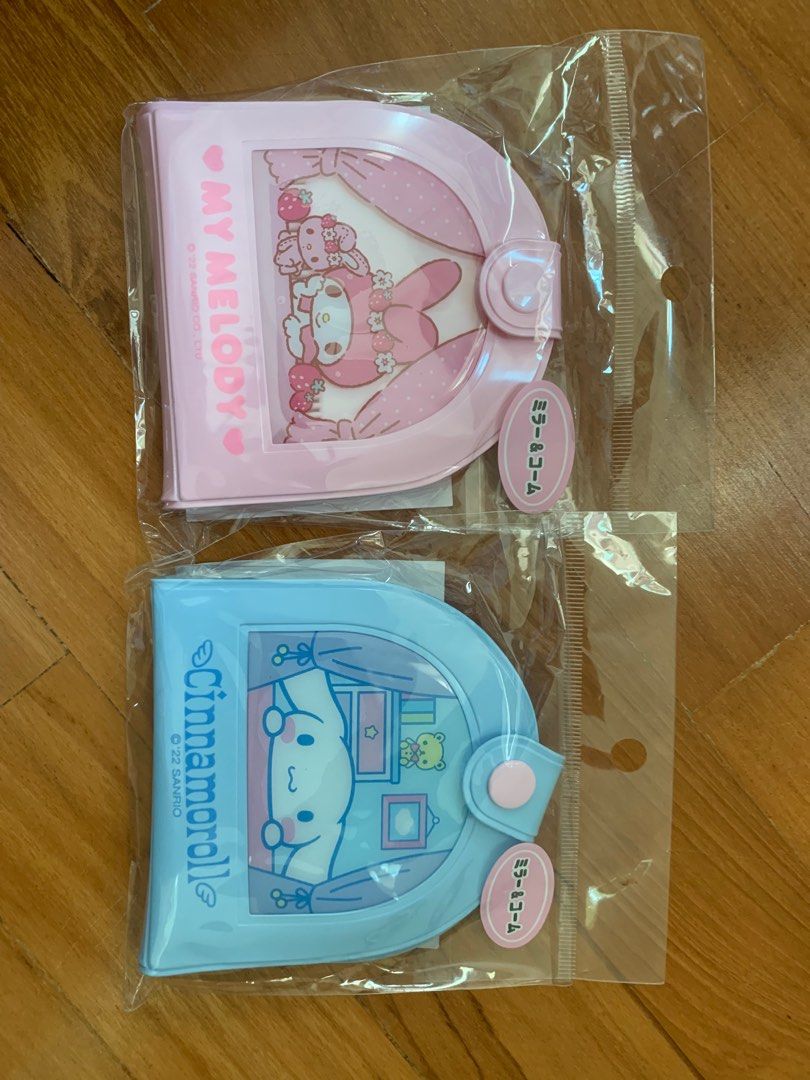 compact mirror with comb sanrio my melody and cinnamoroll, Furniture ...