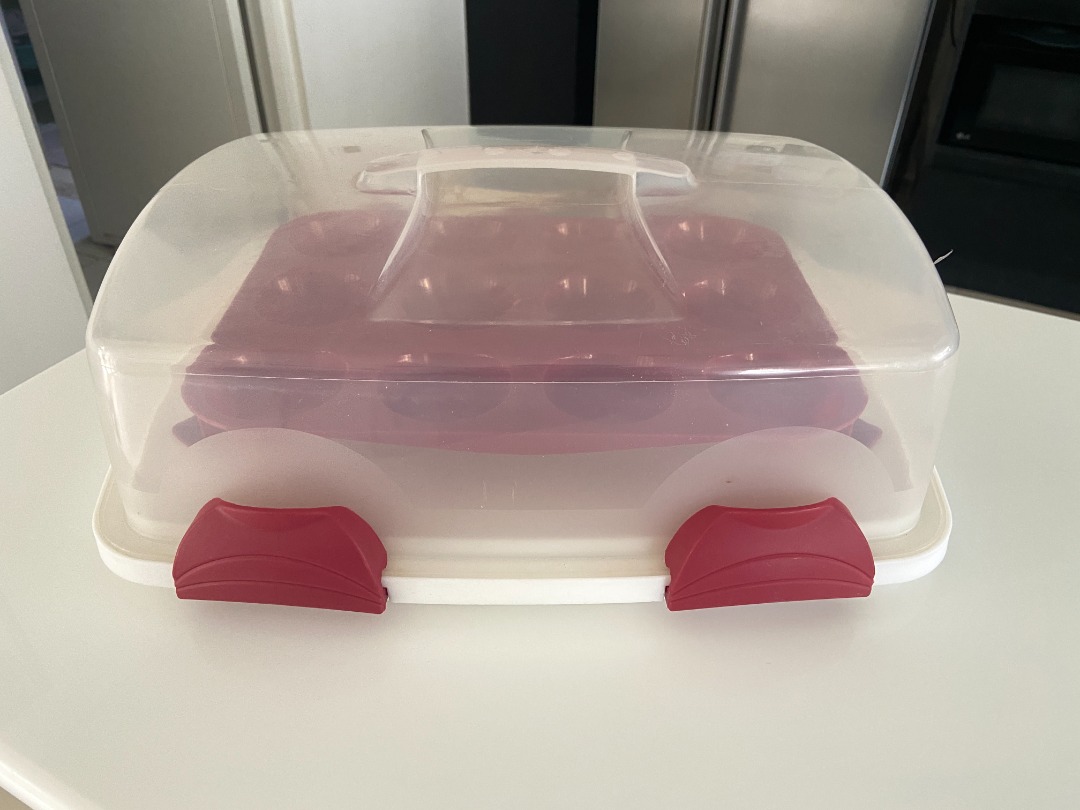 Cupcake/Muffin Storage Carrier/Container/Caddy/Tray, Furniture & Home ...