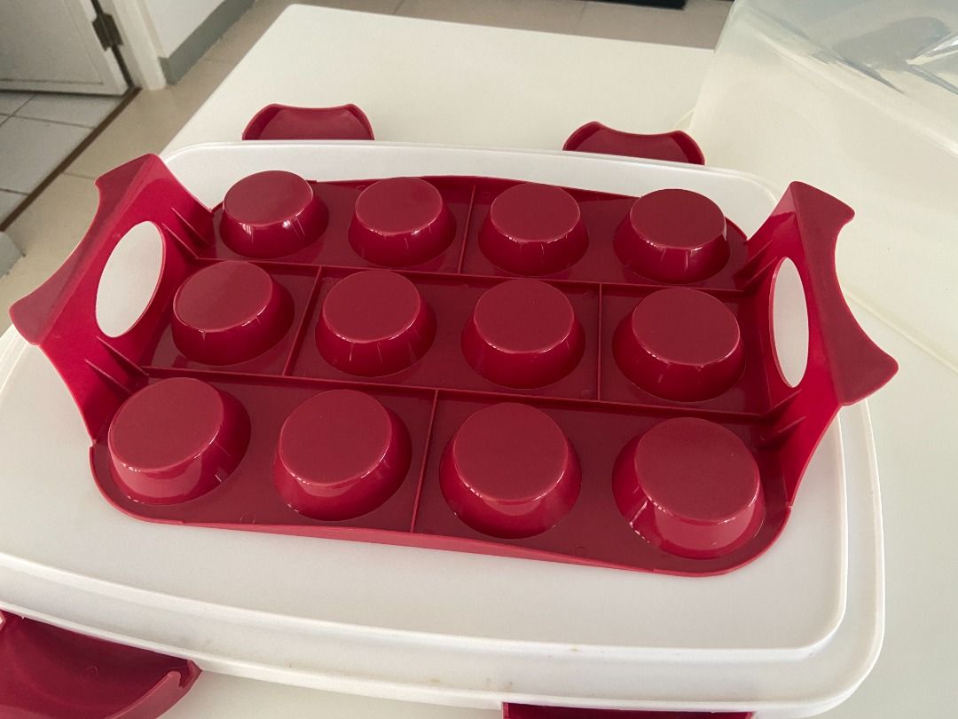 Cupcake/Muffin Storage Carrier/Container/Caddy/Tray, Furniture & Home ...