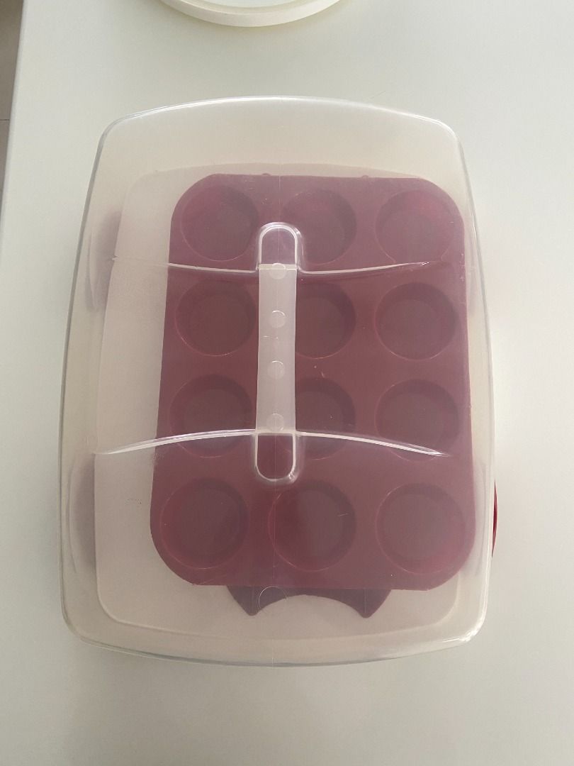 Cupcake/Muffin Storage Carrier/Container/Caddy/Tray, Furniture & Home ...