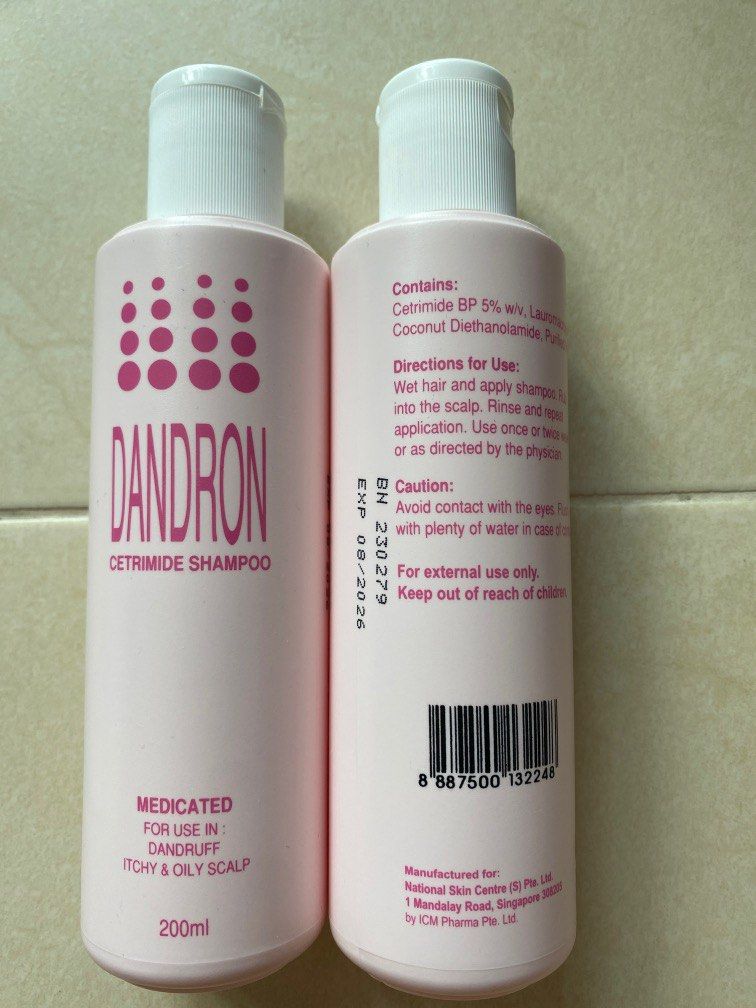 Dandron Cetrimide Shampoo, Beauty & Personal Care, Hair on Carousell