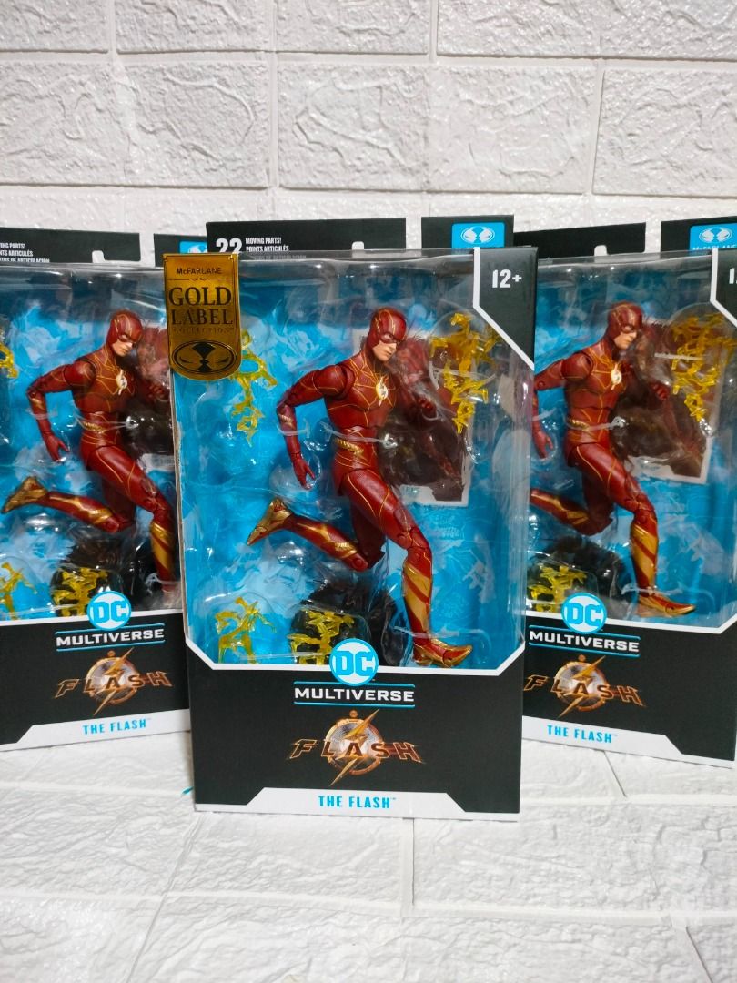 DC THE FLASH MOVIE 7IN - THE FLASH (SPEED FORCE VARIANT)(GOLD LABEL) on ...