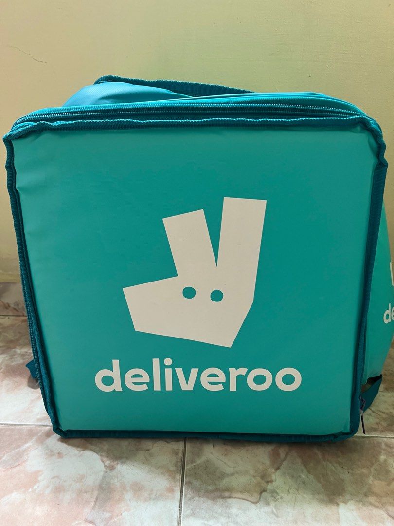 Deliveroo delivery bag, Motorcycles, Motorcycle Accessories on Carousell