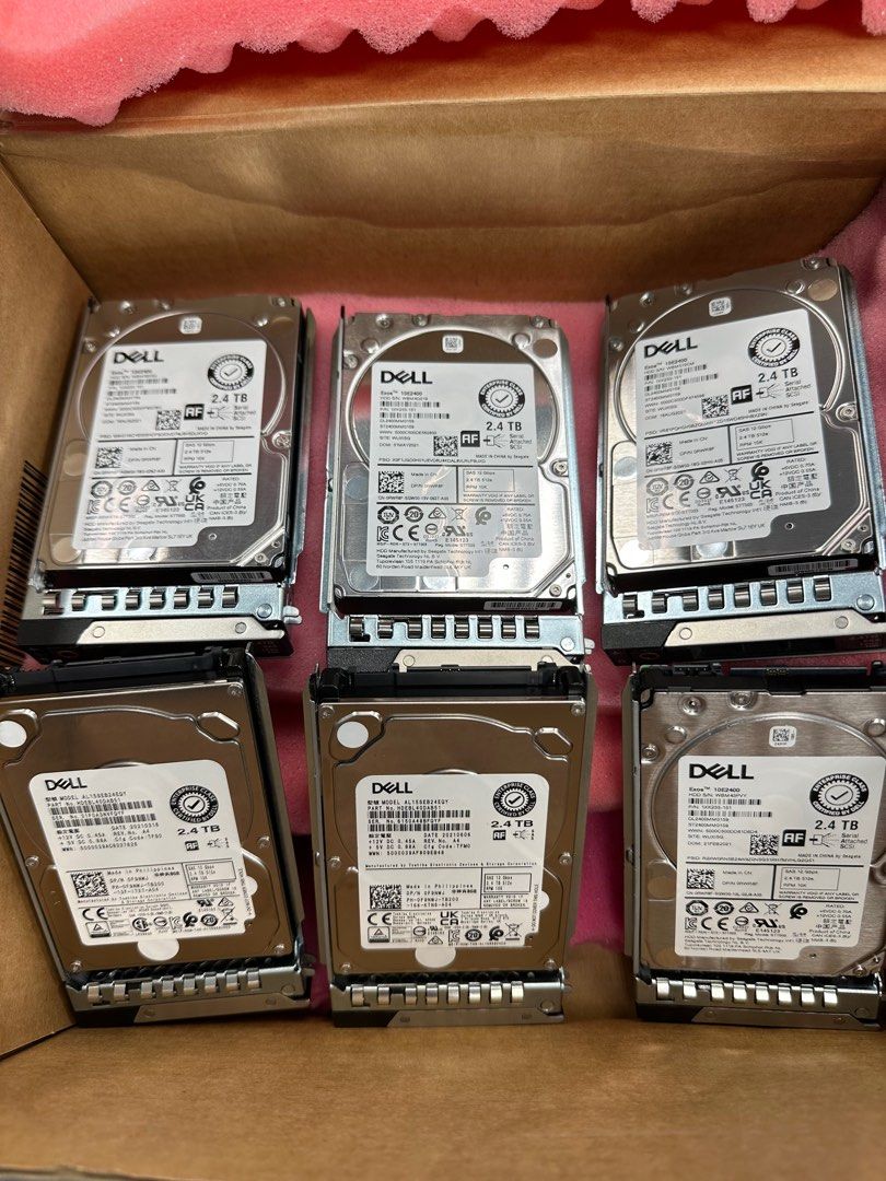 Dell server HDD 2.4TB 10k RPM, Computers & Tech, Parts & Accessories, Other Accessories on Carousell