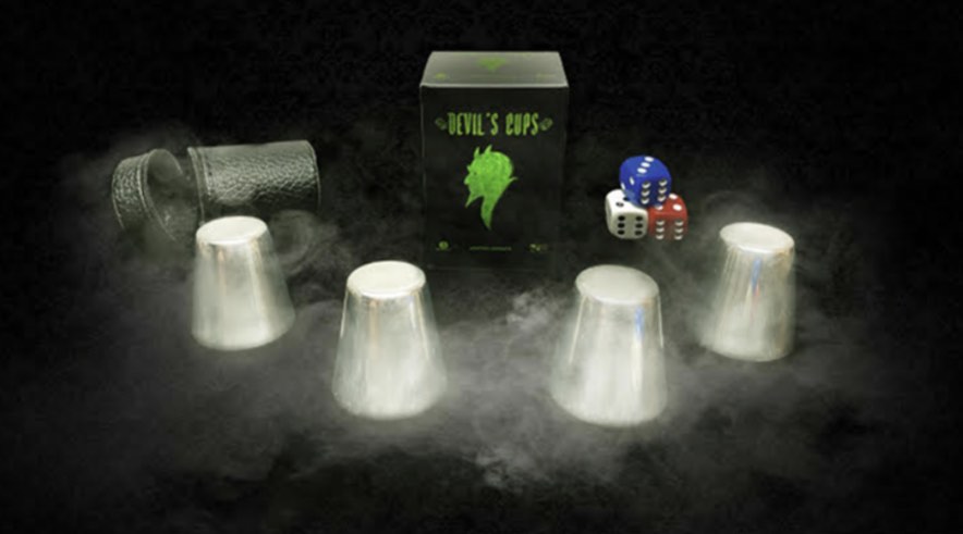 Devil's Cups by Gabriel Werlen & Marchand de Trucs & Mindbox 可隨時準確地猜中骰子/骰仔的位置 簡單易用 隨時隨地能夠表演 心靈魔術 ...