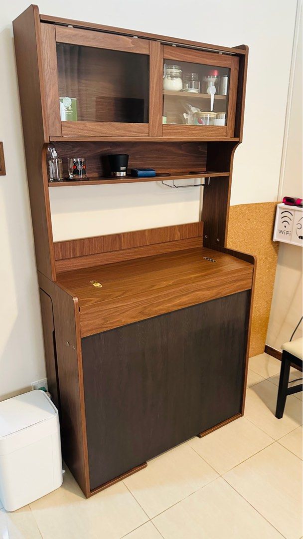 Dining table and cupboard, Furniture & Home Living, Furniture, Tables ...