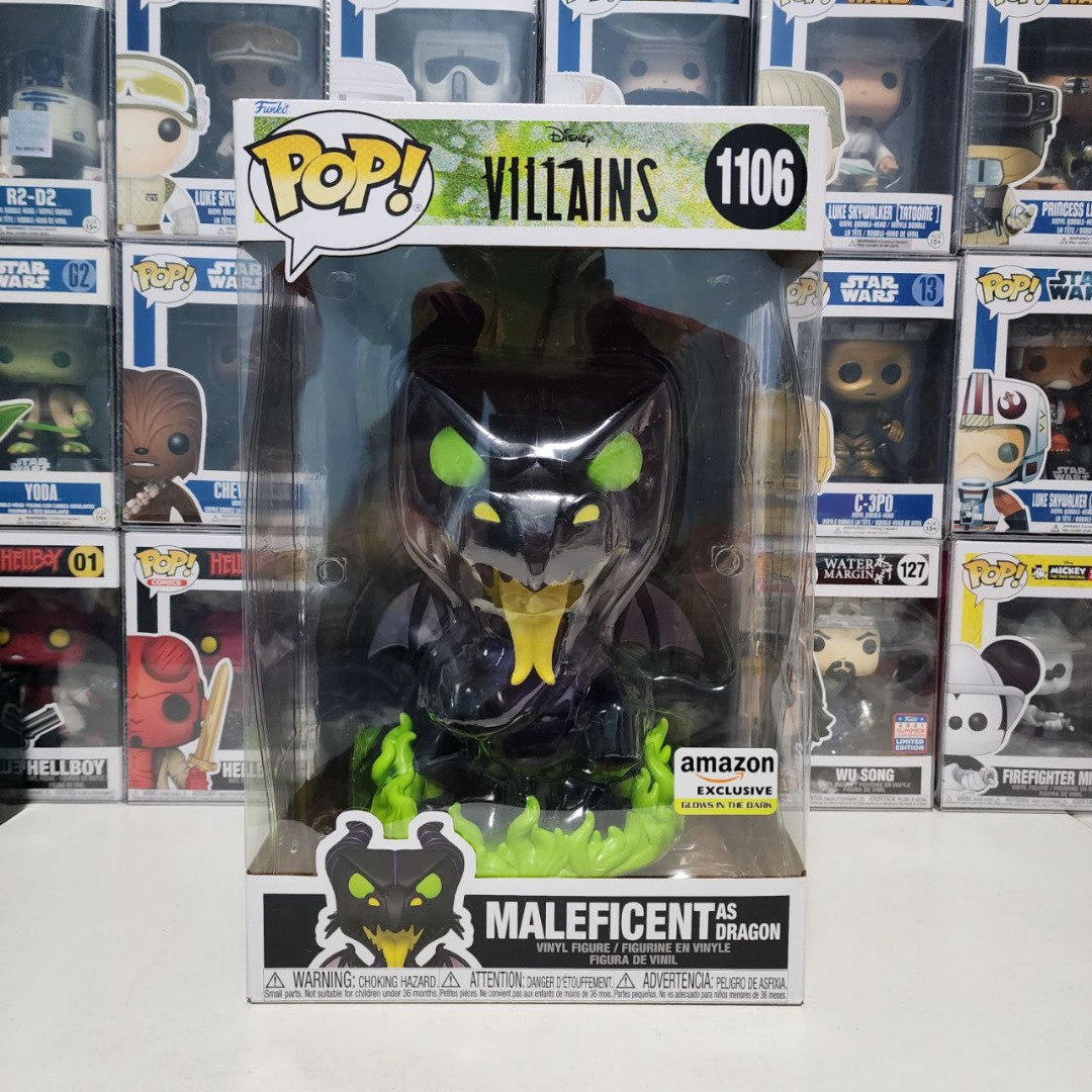 Disney Maleficent as Dragon 10inch Funko Pop, Hobbies & Toys, Toys ...