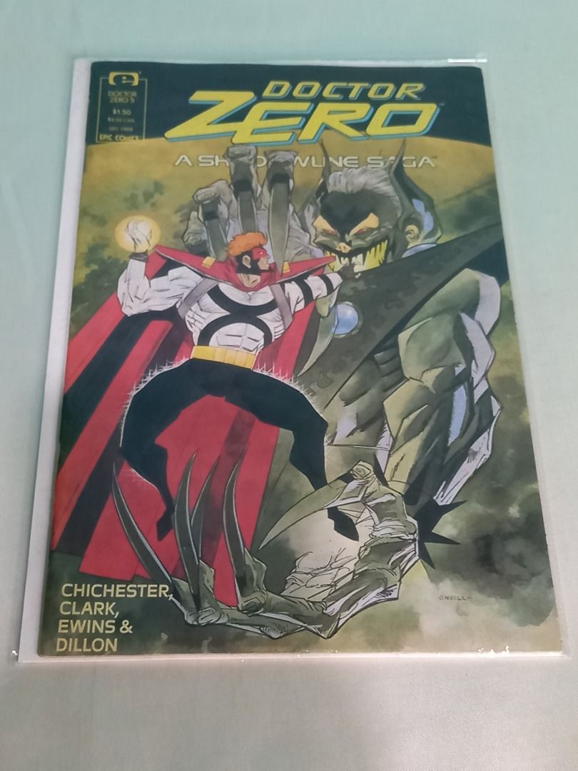 Doctor Zero Vol.1 #5 Epic Comics December 1988 on Carousell