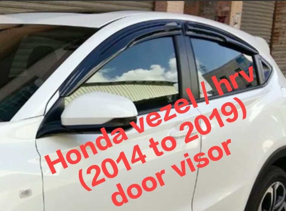 Door visor for Hrv and vezel, Car Accessories, Accessories on Carousell