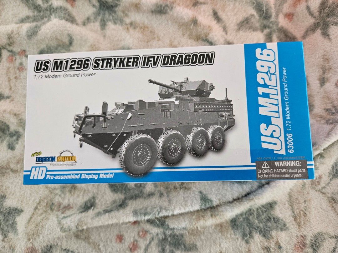 Dragon Armor US M1296 Stryker IFV DRAGOON [1:72 scale fully built model ...