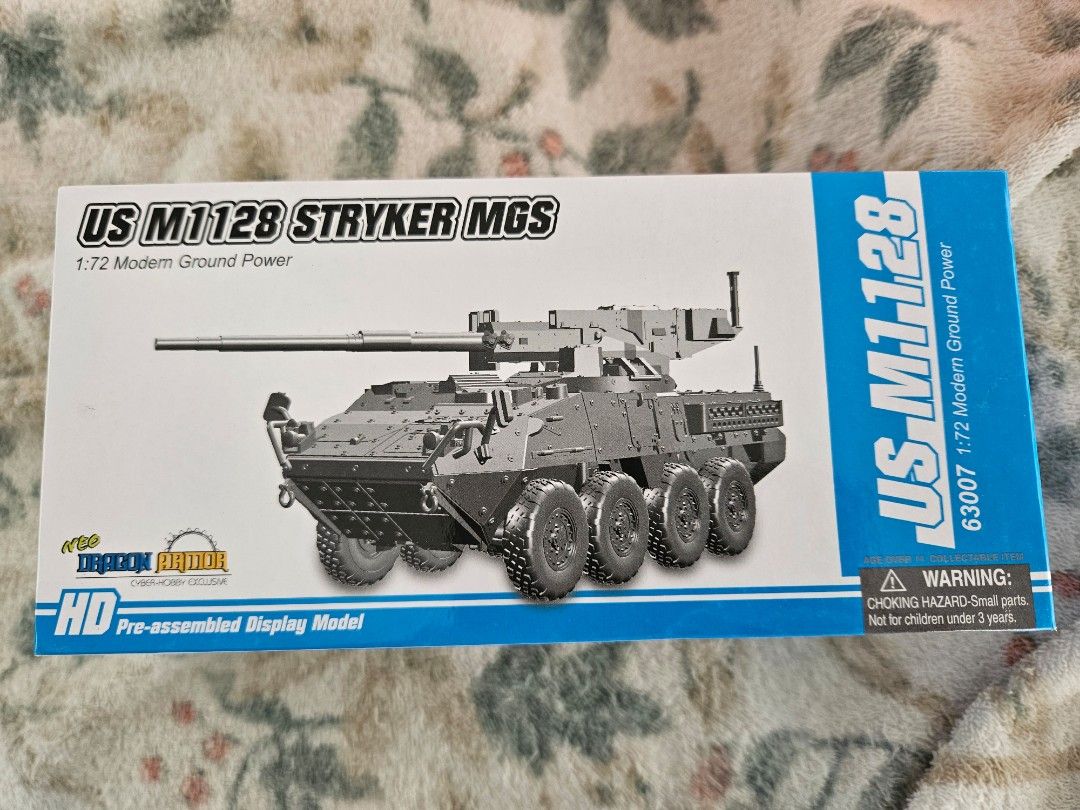 Dragon Armor US M1128 Stryker MGS [1:72 scale fully built model ...