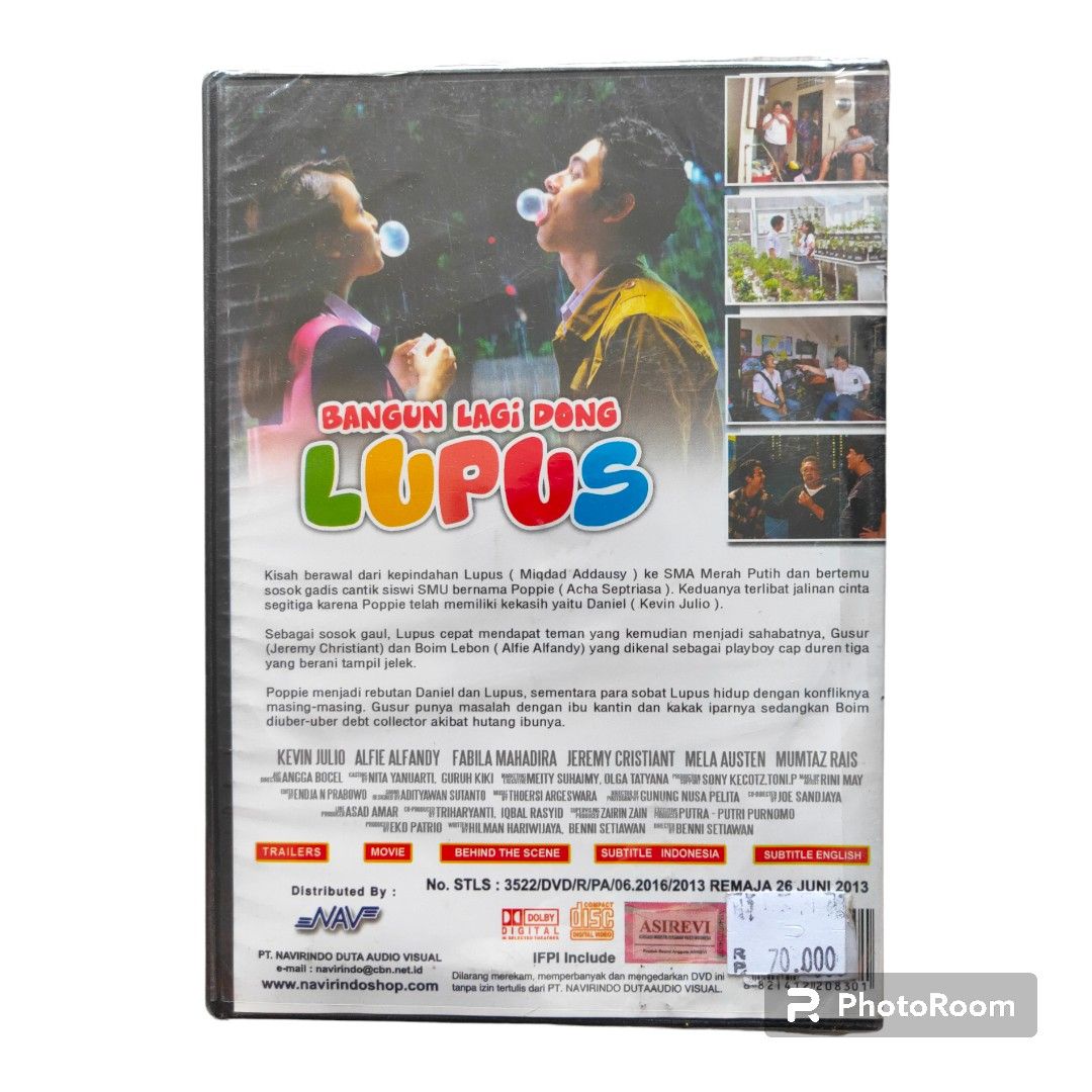 DVD Bangun Lagi Dong Lupus, Musik & Media, CD, DVD & Lainnya di Carousell