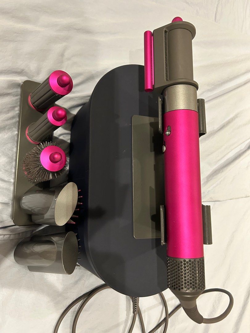 Dyson airwrap - (fuchsia) - Full Set, Beauty & Personal Care, Hair on Carousell