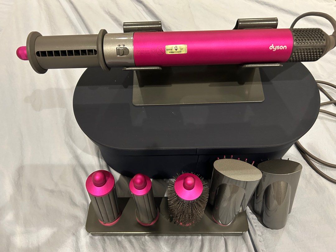 Dyson airwrap - (fuchsia) - Full Set, Beauty & Personal Care, Hair on ...