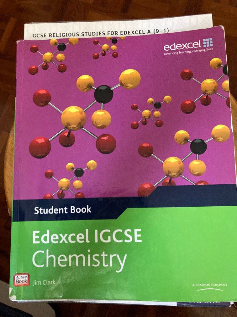 Edexcel IGCSE Chemistry Students Book, 興趣及遊戲, 書本 & 文具, 教科書 - Carousell