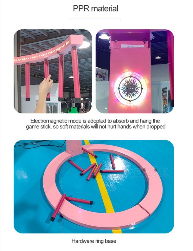 Electronic Falling Stick Eye Fast Chips Game Machine Coin Operated on ...