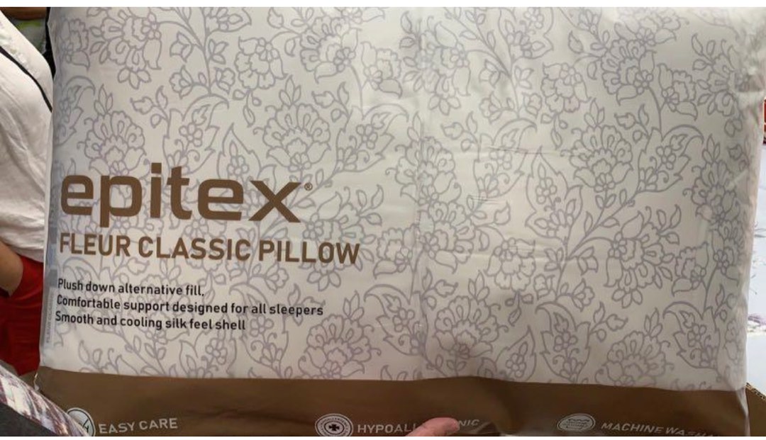 epitex Fleur Classic Pillow, Furniture & Home Living, Bedding & Towels ...