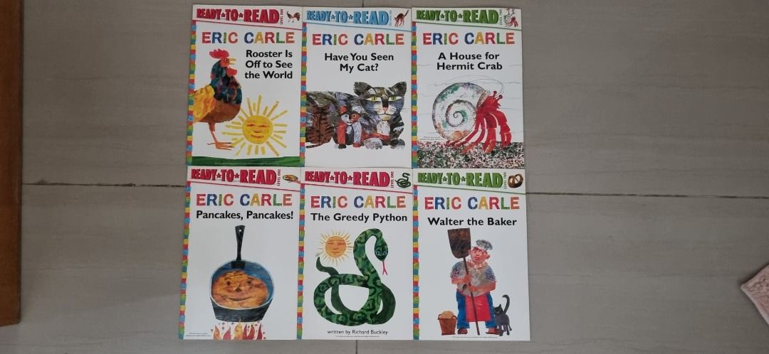 Eric Carle : A Classic Picture Books Collection (6), Hobbies & Toys ...