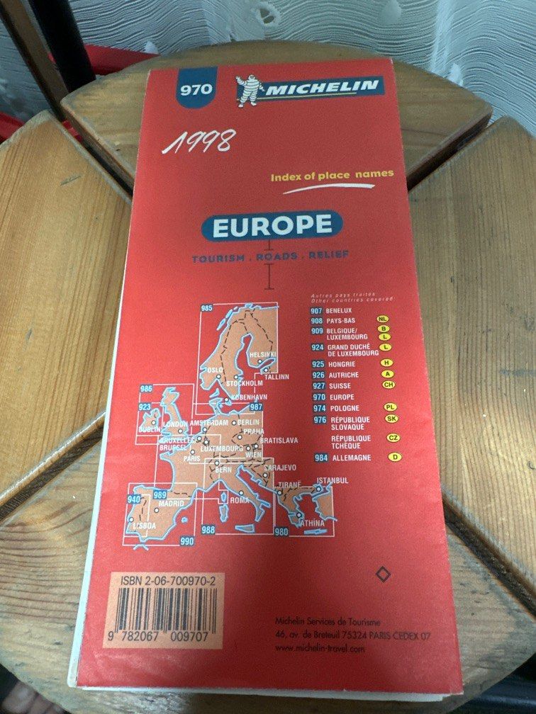 europe 1998 Big map, Hobbies & Toys, Memorabilia & Collectibles ...