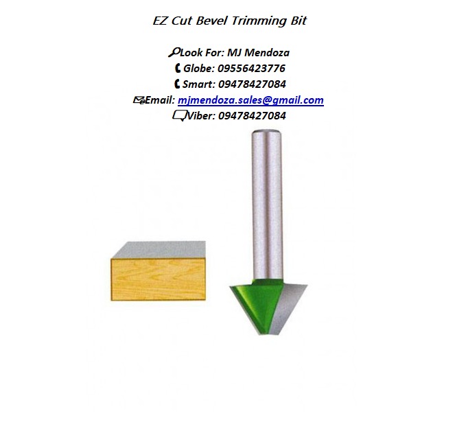 EZ Cut Bevel Trimming Bit on Carousell