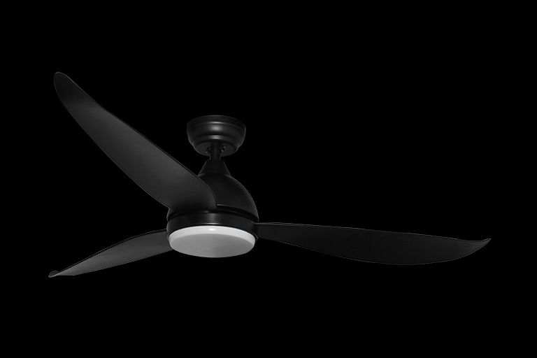 FANCO B-STAR DC Motor Ceiling Fan with 3 Tone LED Light and Remote ...